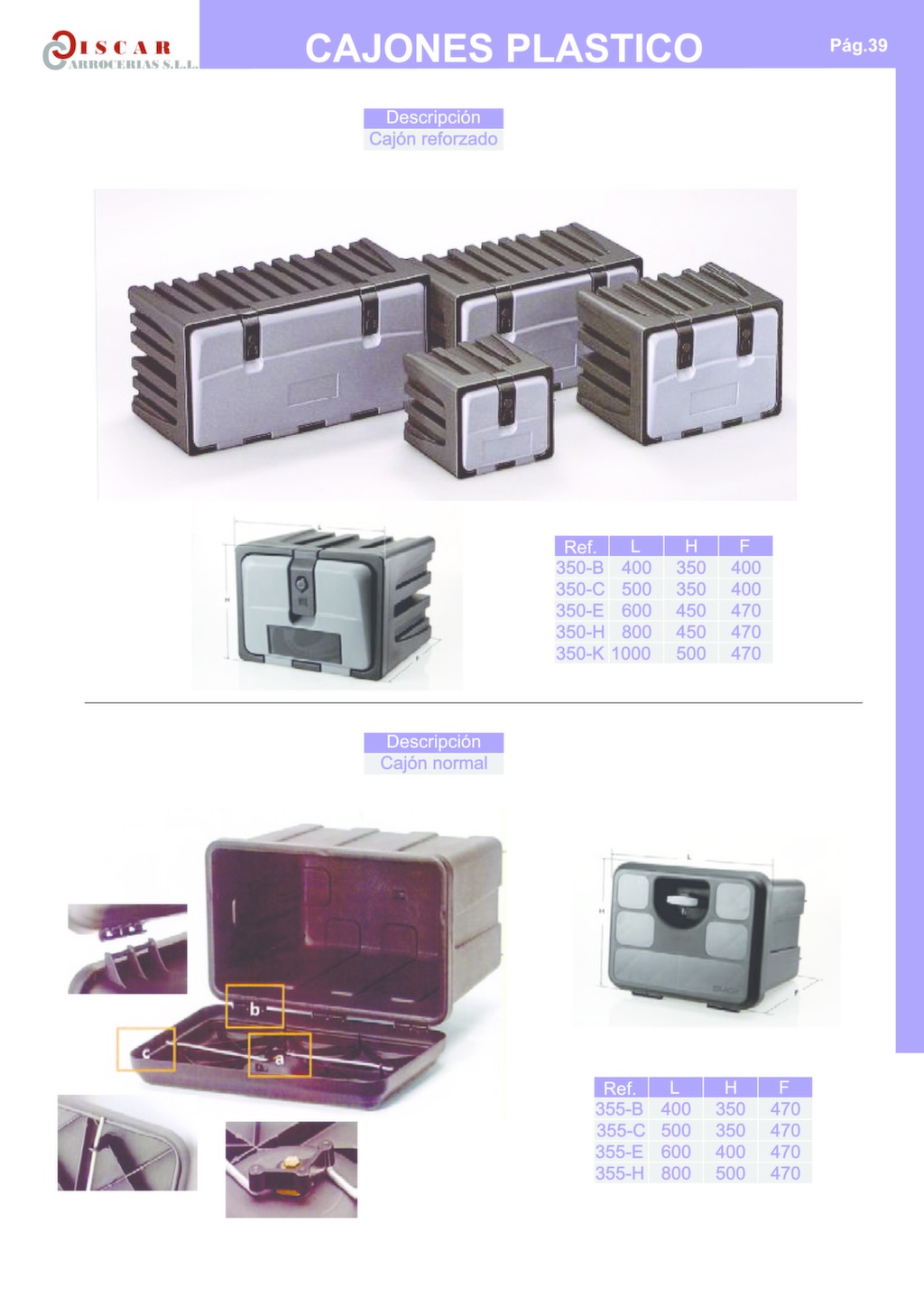 CATÁLOGO | Discar Carrocerias S.L.L.